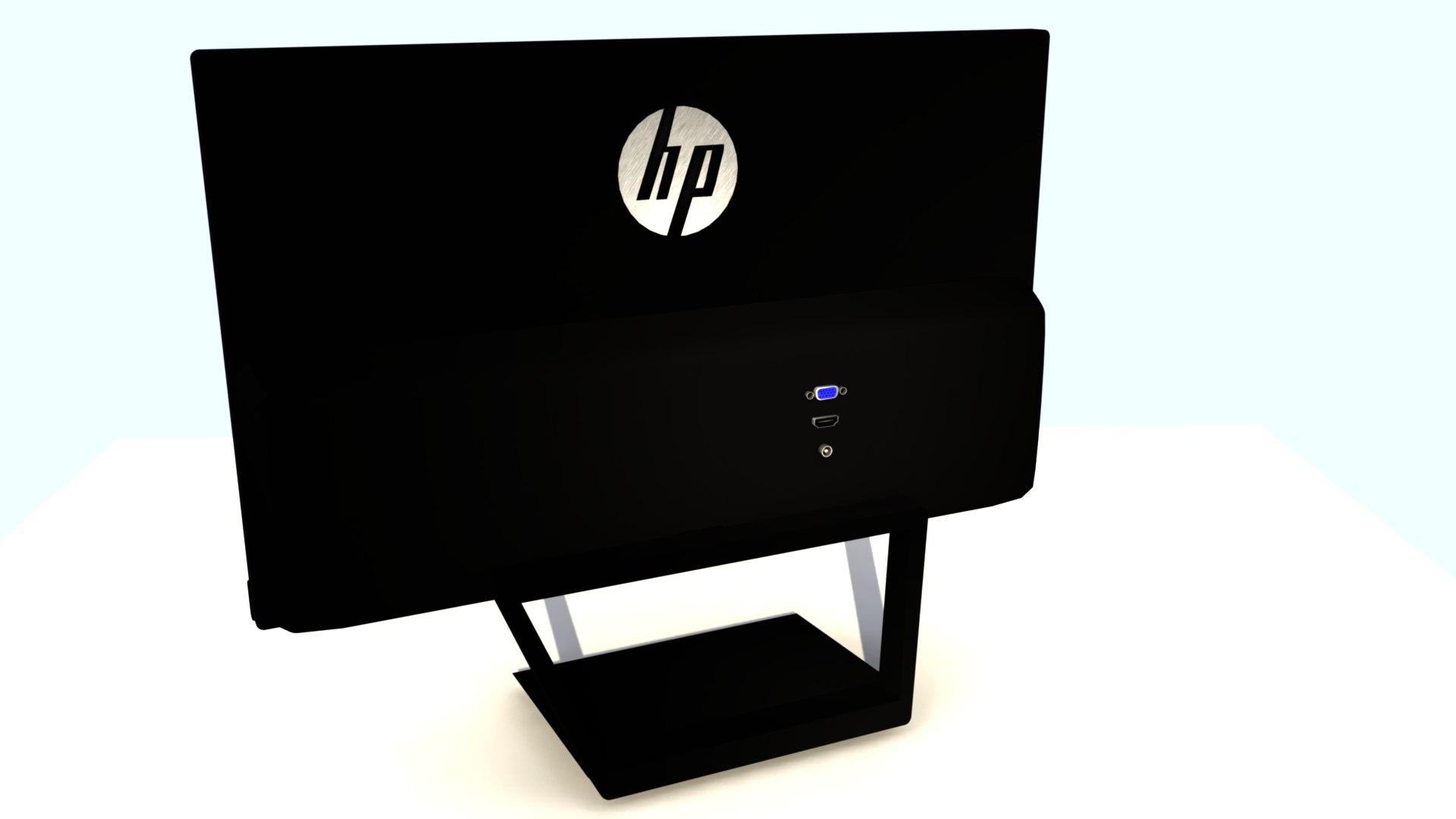 3d Model Monitor Hp Pavilion