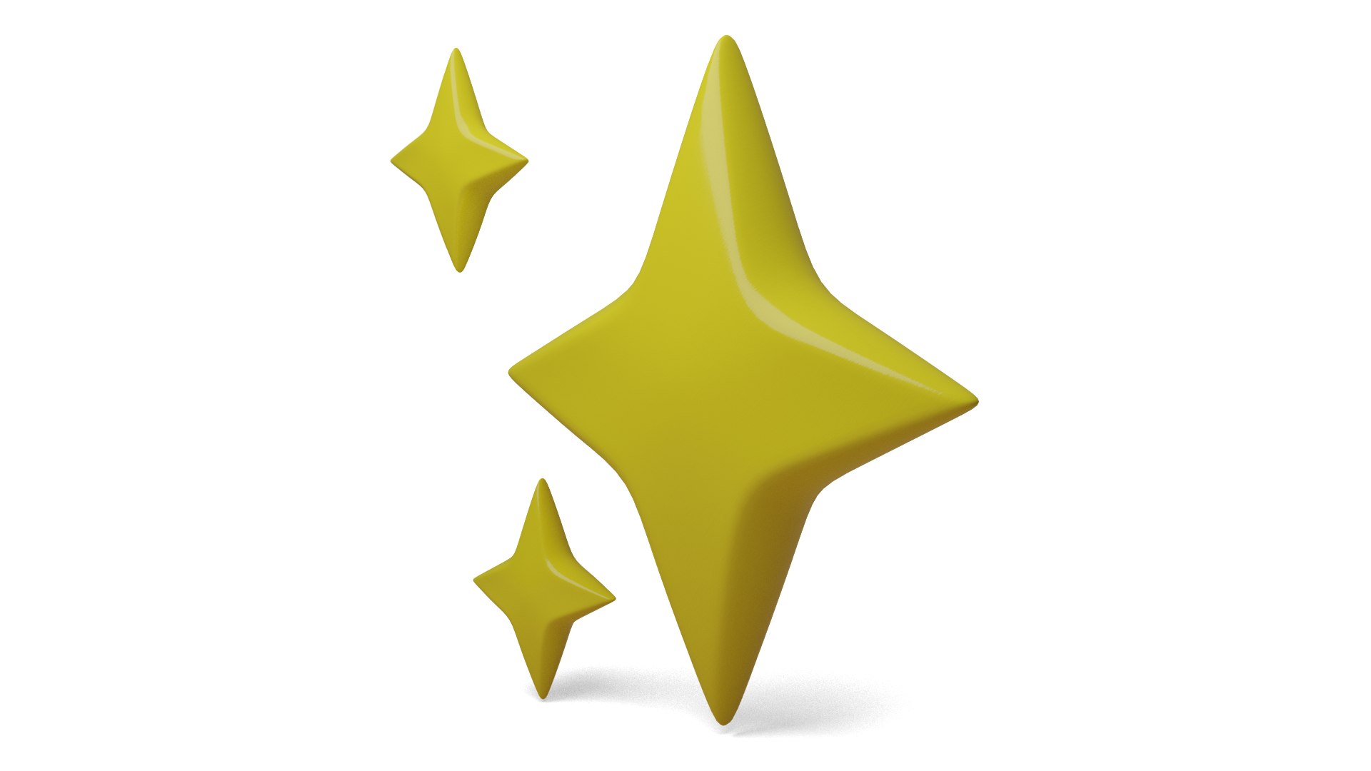 Sparkle Symbol Model - TurboSquid 1794836