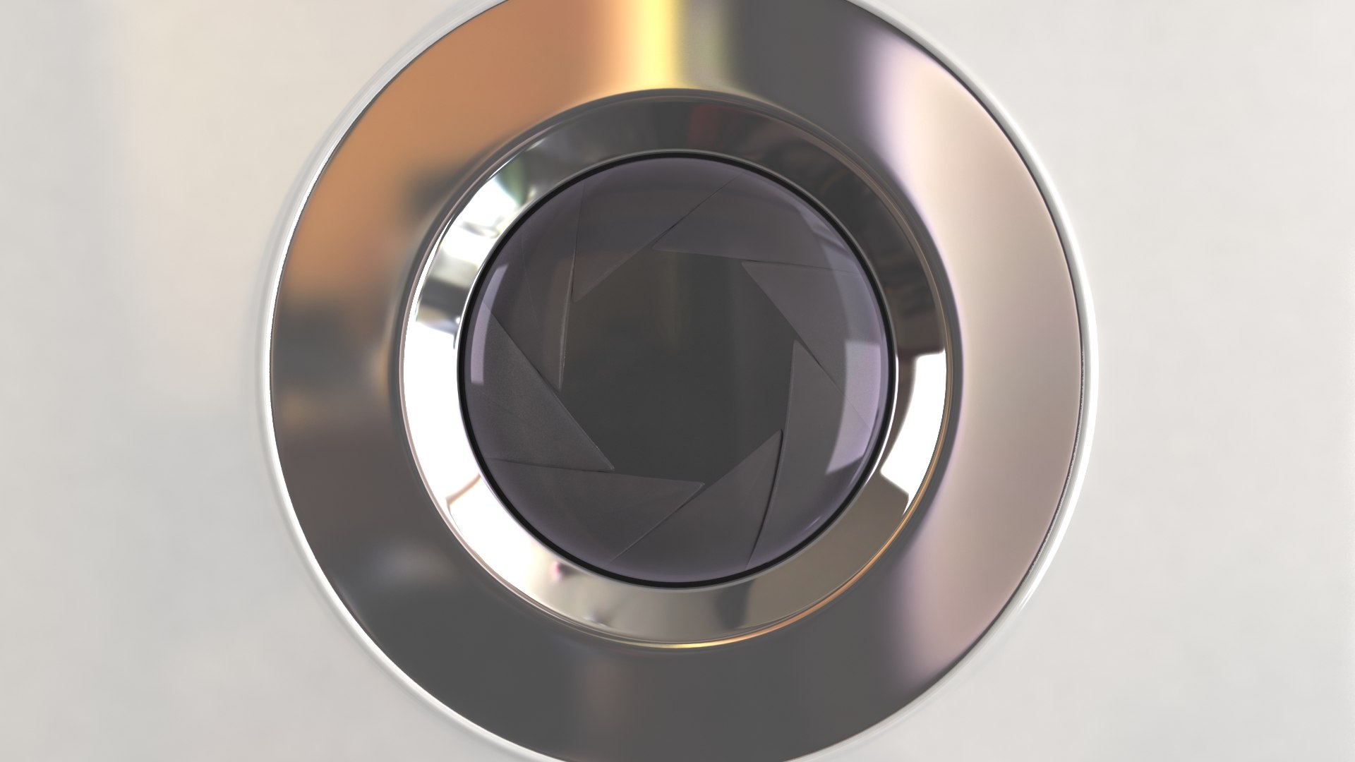 lens opening 3d model