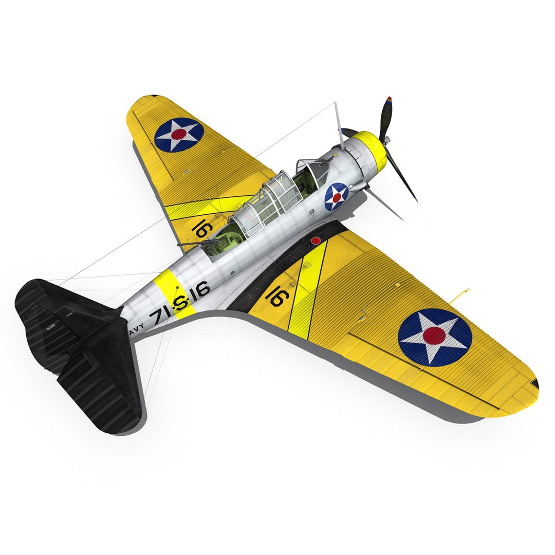 Douglas Tdb-1 Devastator - 3d C4d