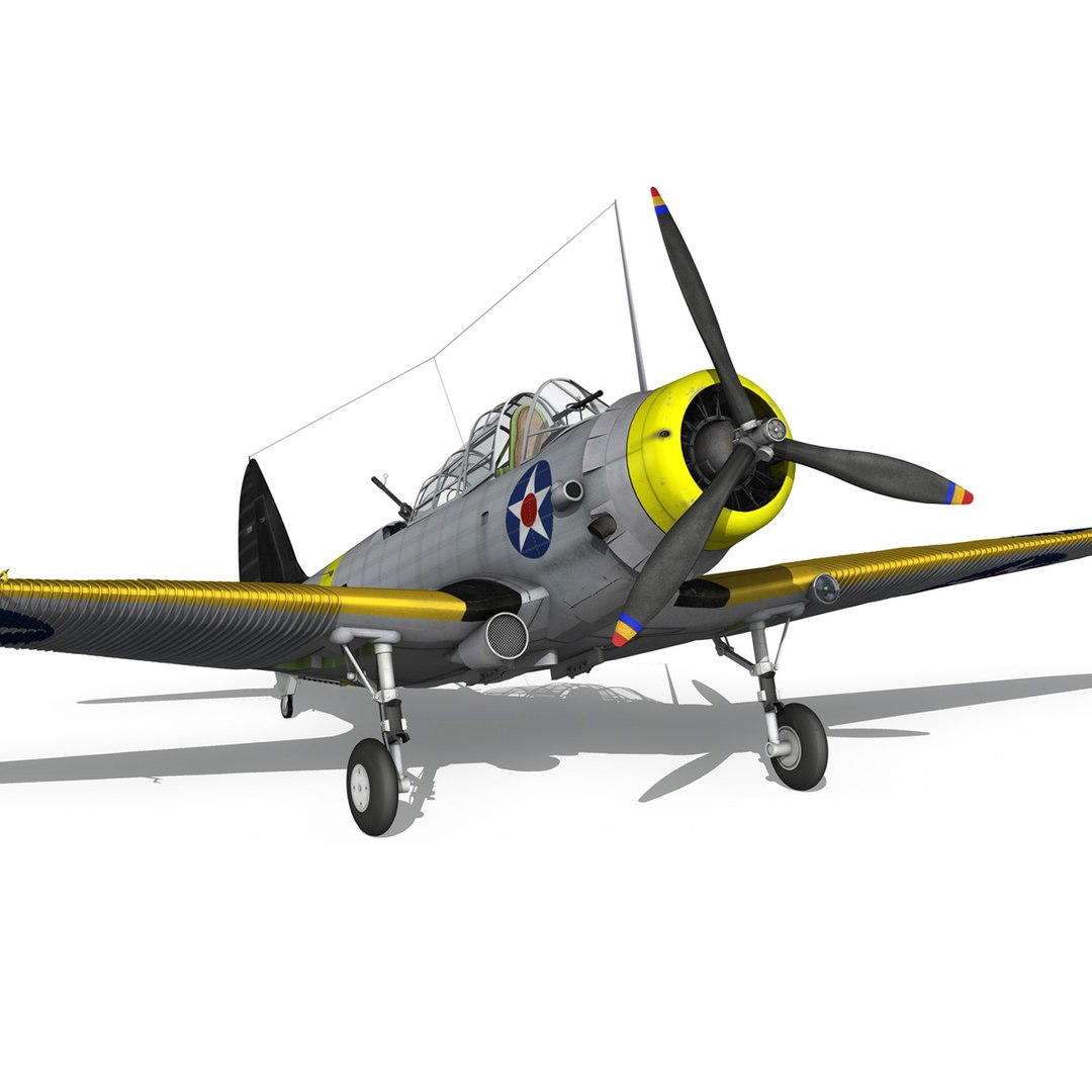 Douglas Tdb-1 Devastator - 3d C4d