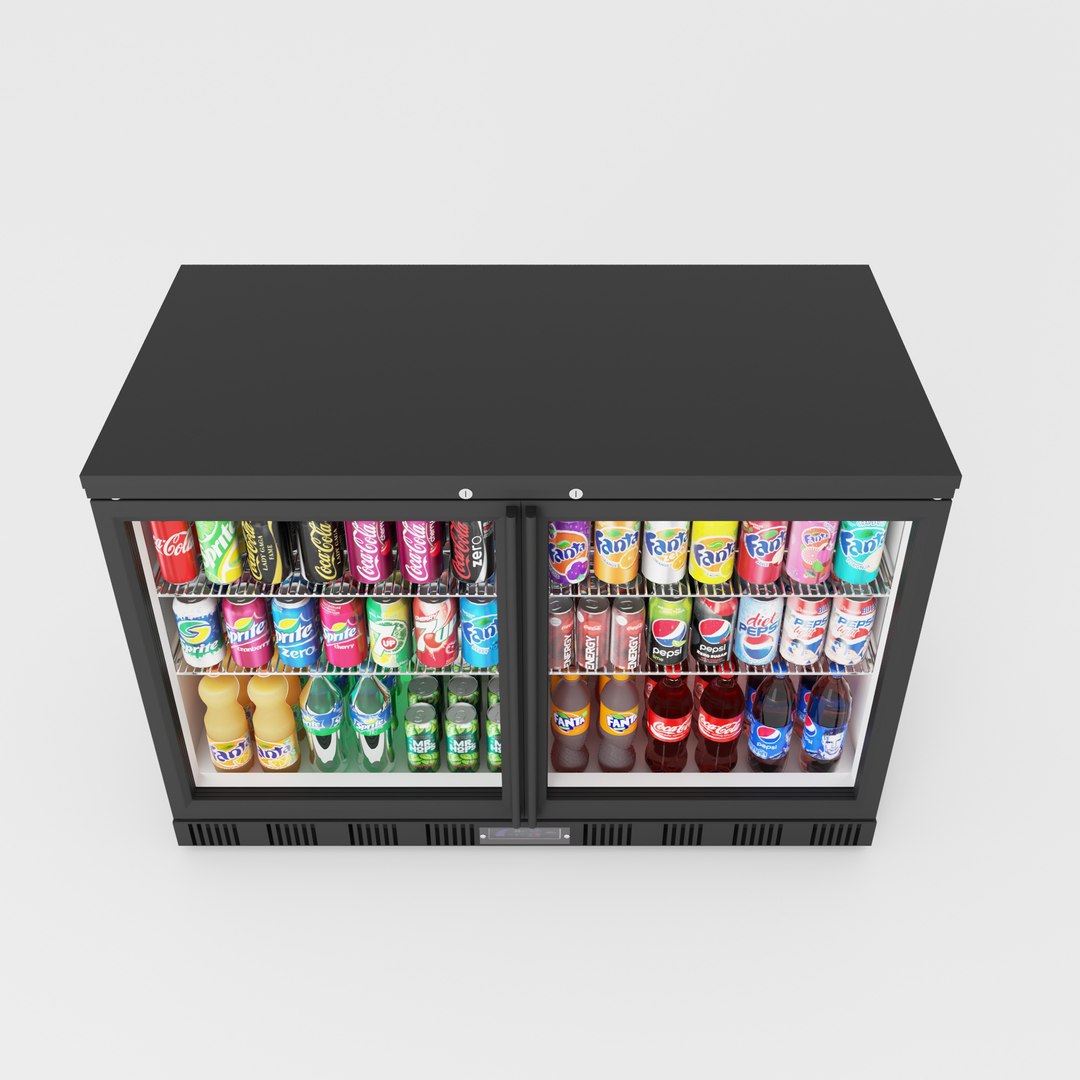 3D Soft Drink Display LB20 Model - TurboSquid 2070230