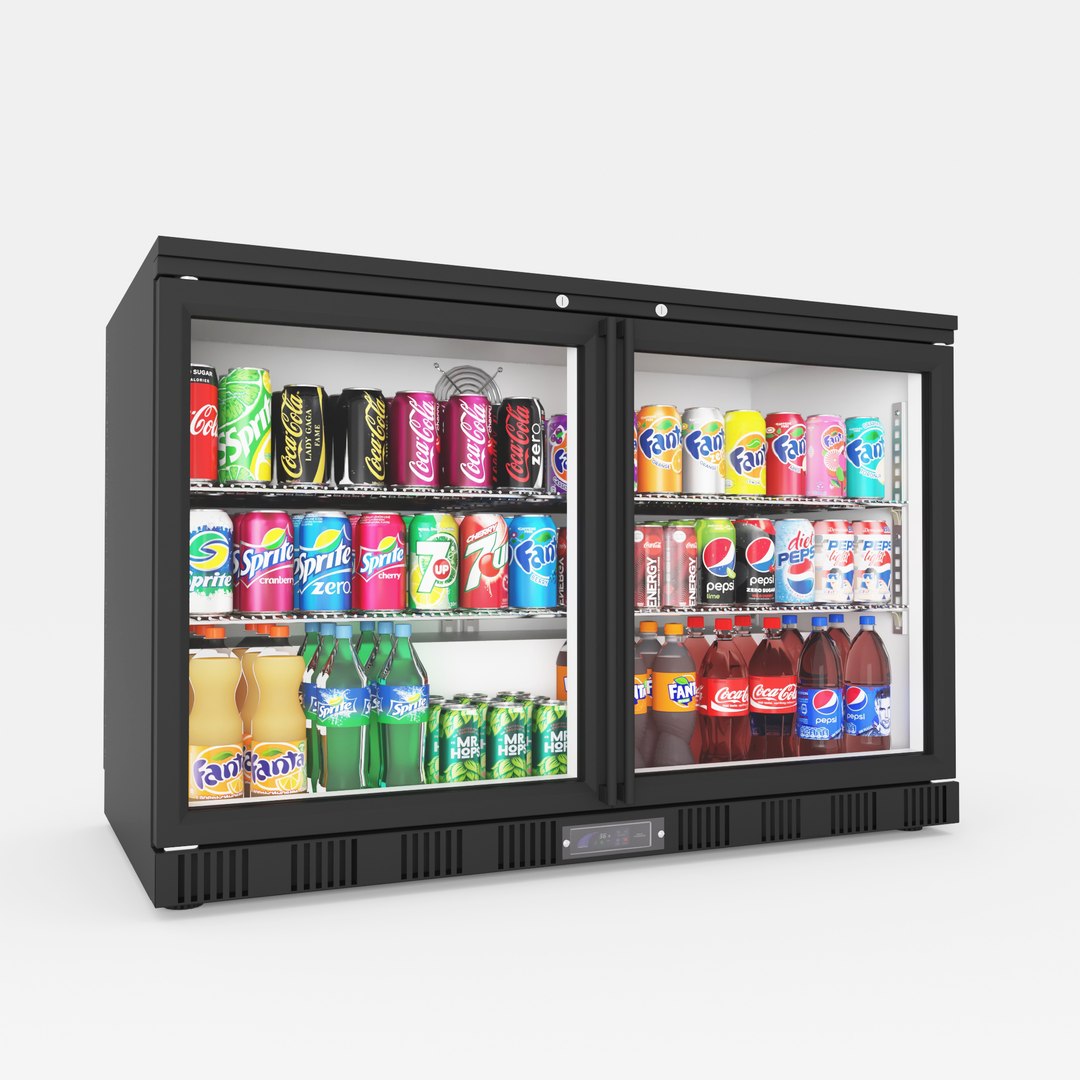 3D Soft Drink Display LB20 Model - TurboSquid 2070230