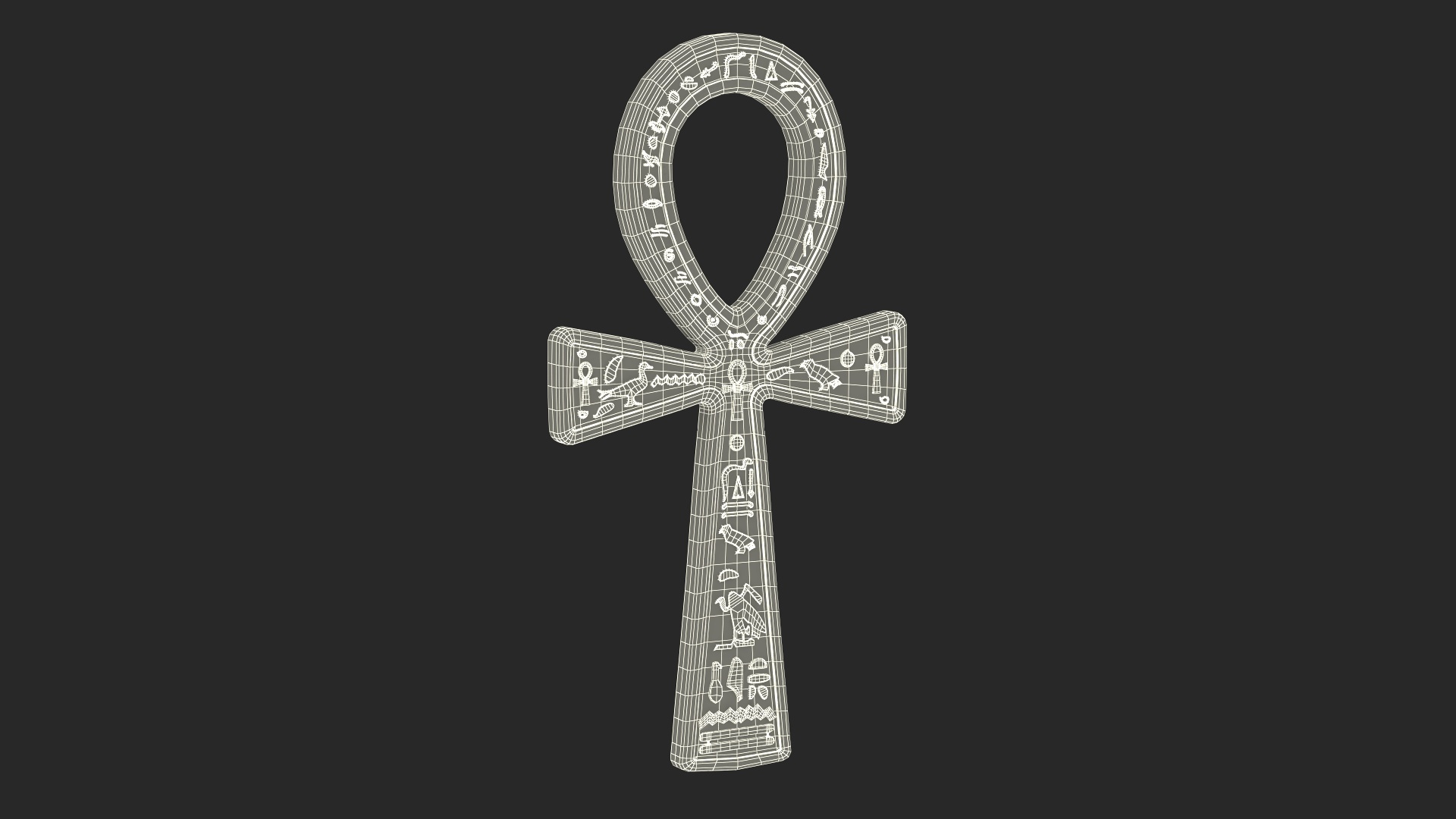 3D Sacred Ankh - TurboSquid 2339765