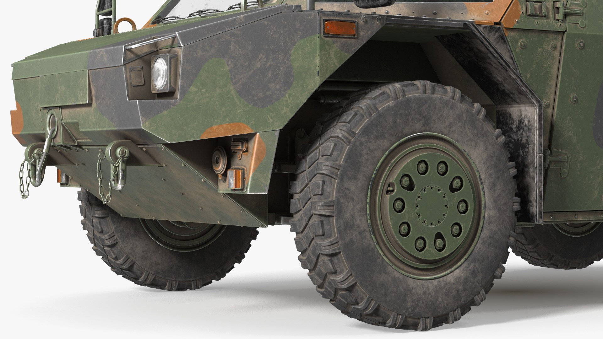 fennek german reconnaissance vehicle 3d model