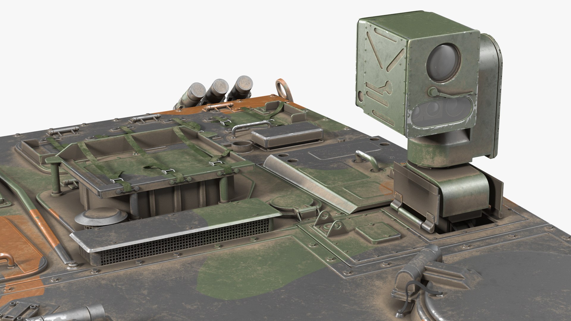 fennek german reconnaissance vehicle 3d model