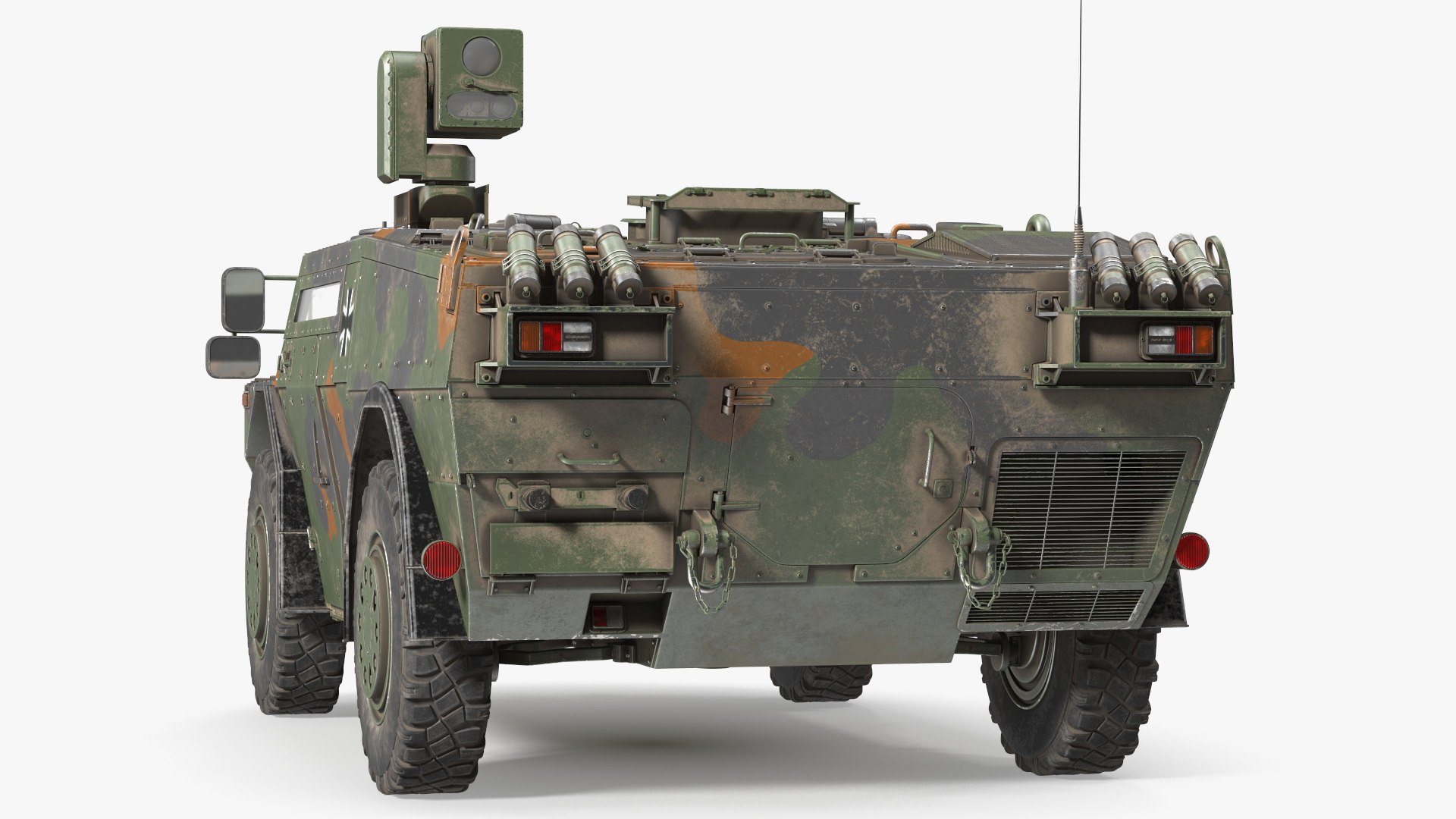 fennek german reconnaissance vehicle 3d model