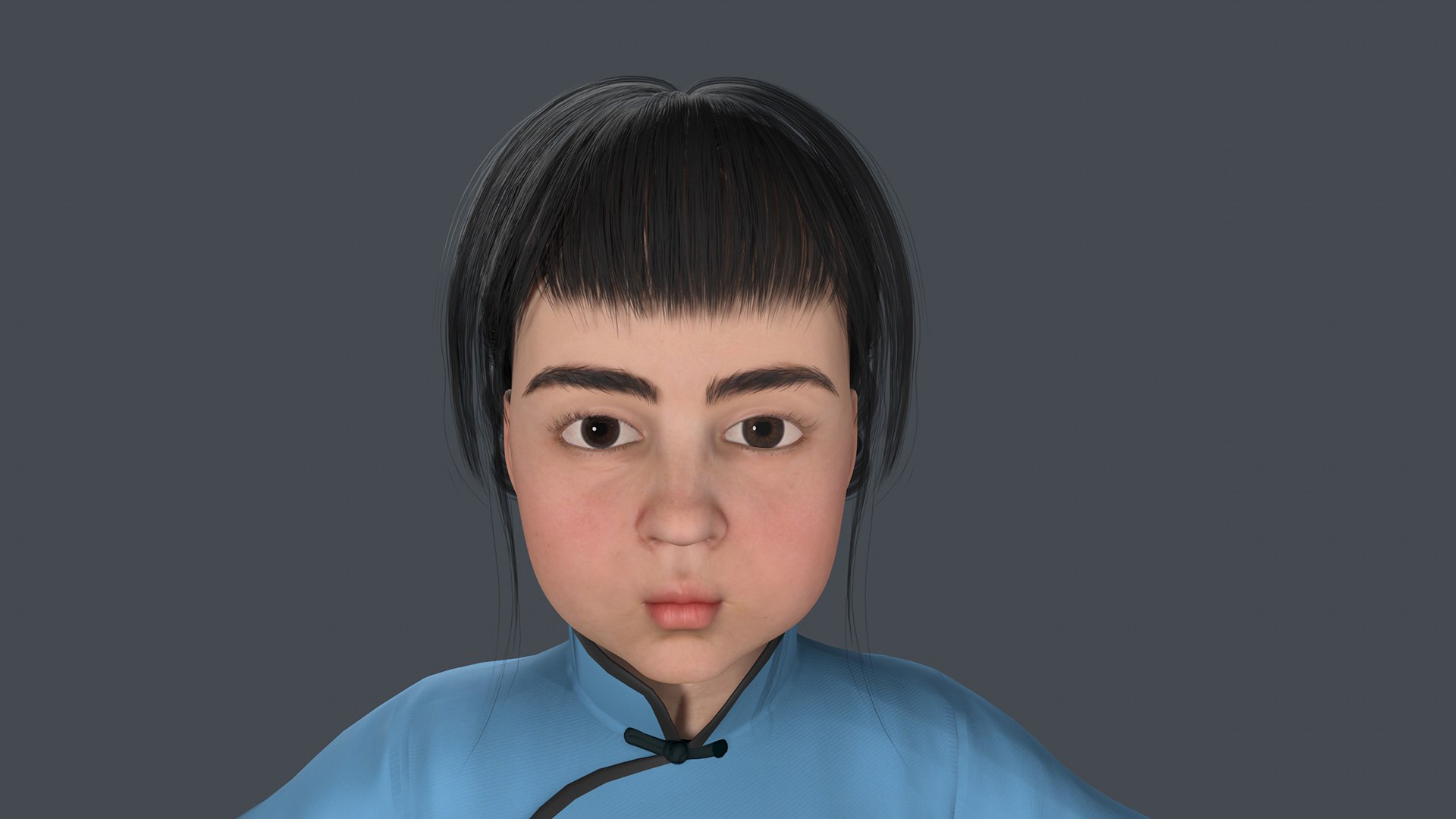 Girl Model - TurboSquid 2195220