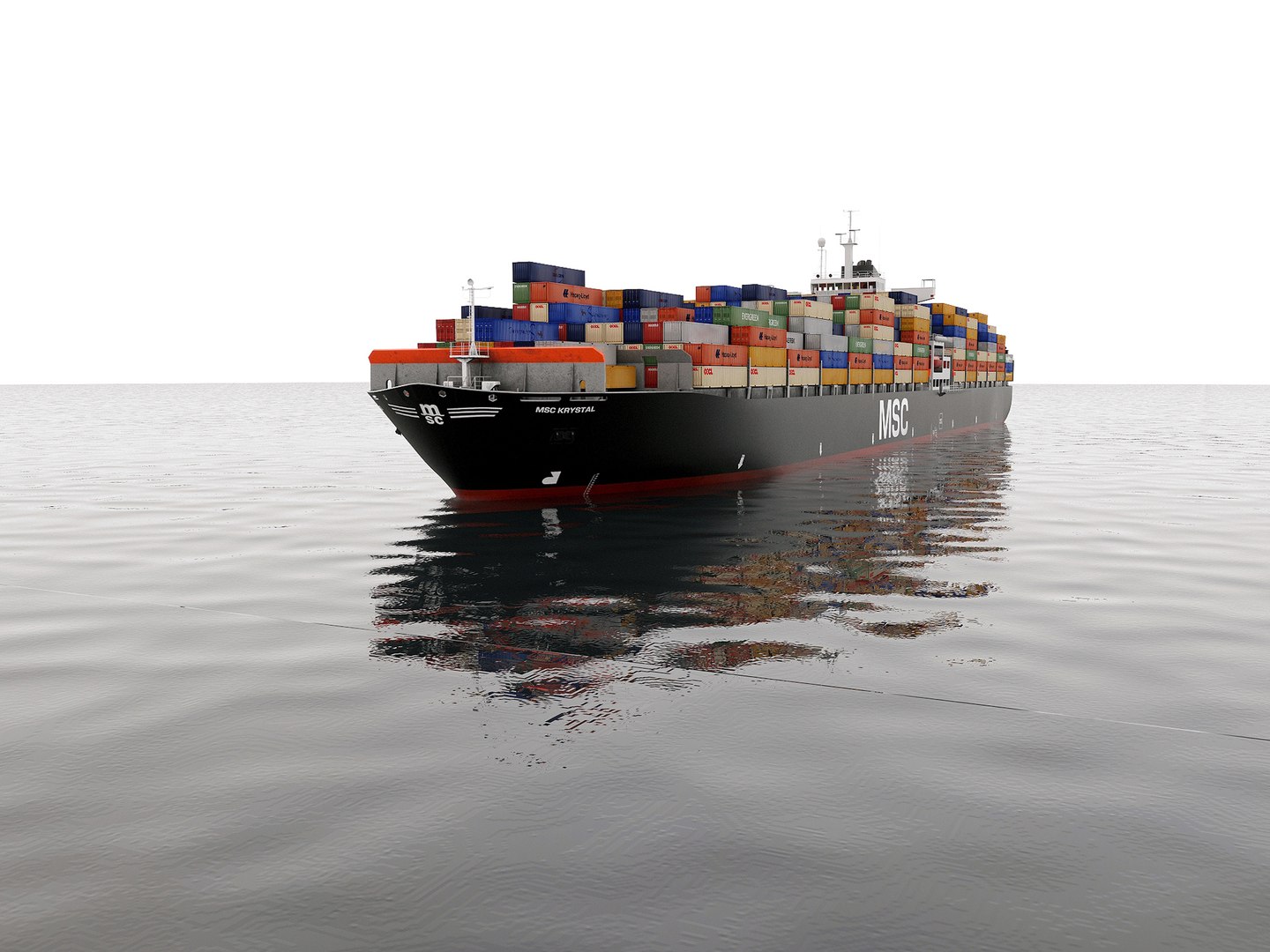 3D Cargo Container Ship 300m - TurboSquid 2281995