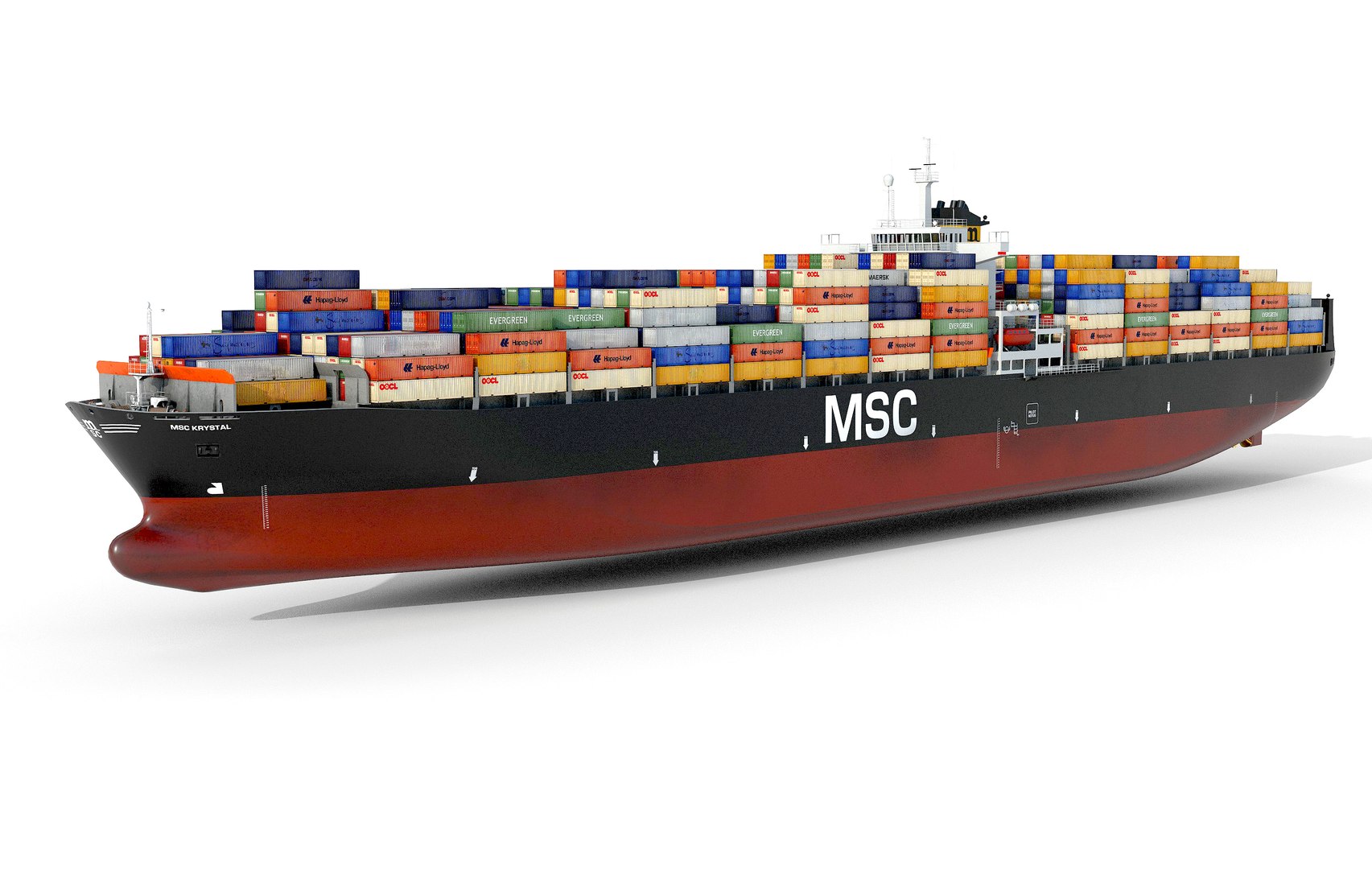 3D Cargo Container Ship 300m - TurboSquid 2281995