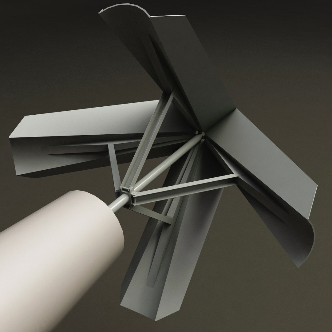 Aircraft Bomb Mk-81 Snakeye 3d Max