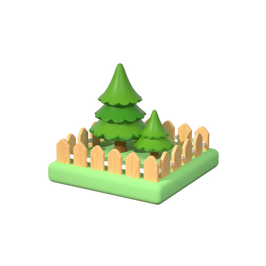 3D C4D Tree Planting Day - TurboSquid 2102325