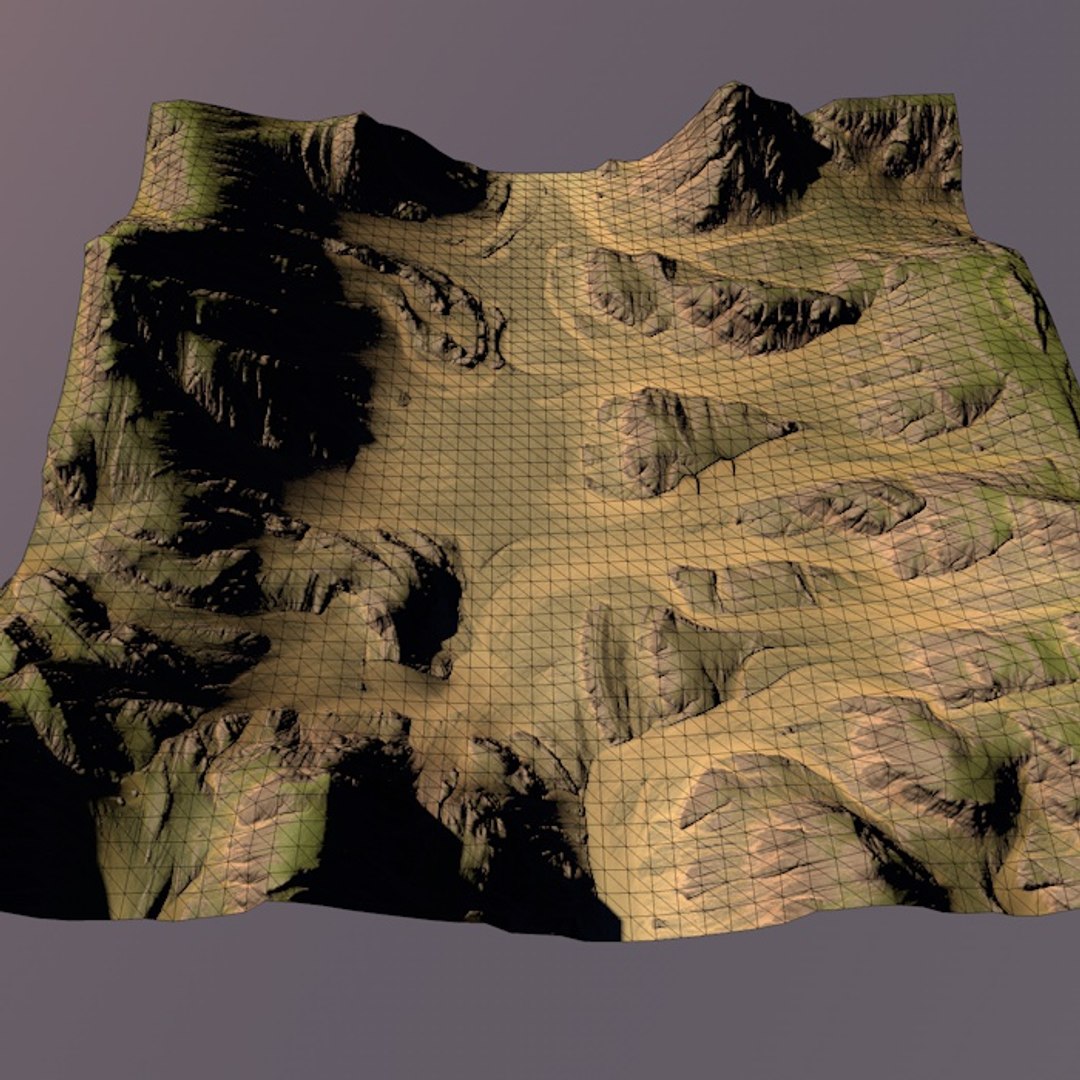 Mountain Maps Terrain 3d C4d