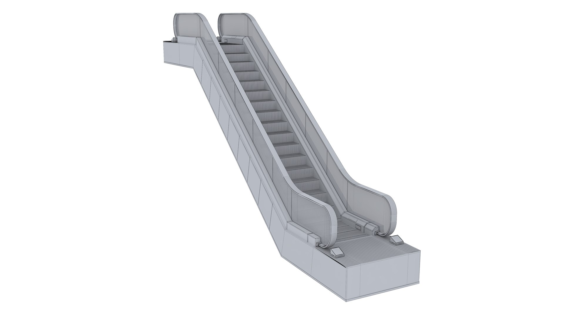 Escalator Model - TurboSquid 2214823