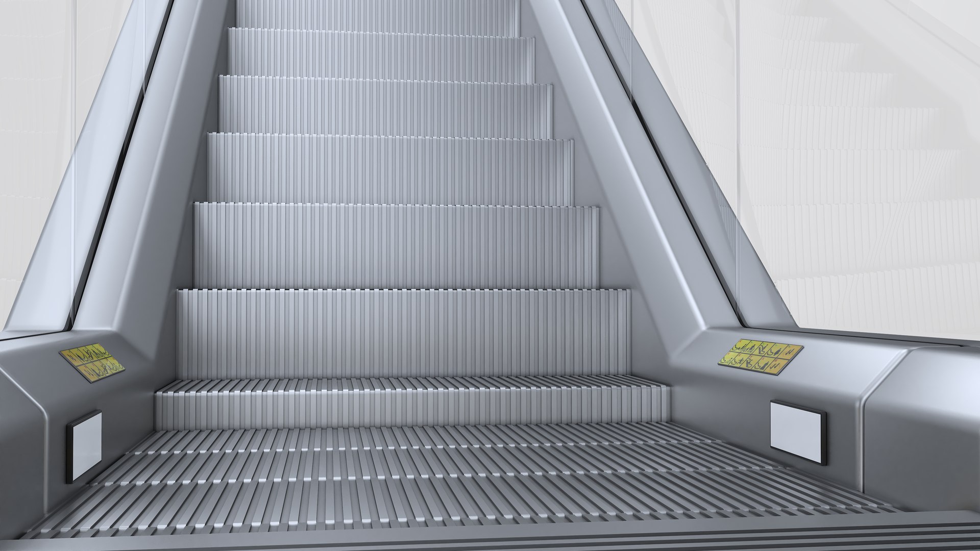 Escalator Model - TurboSquid 2214823