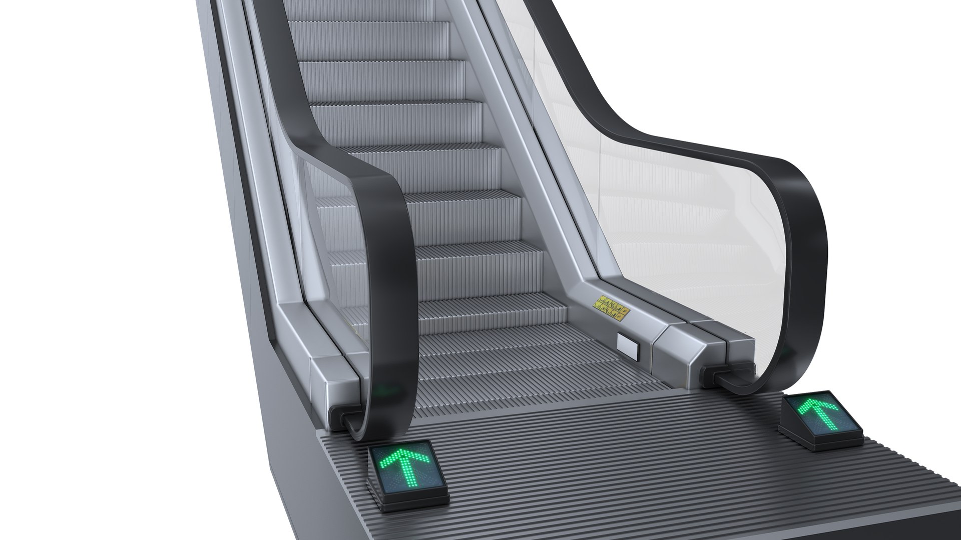 Escalator Model - TurboSquid 2214823