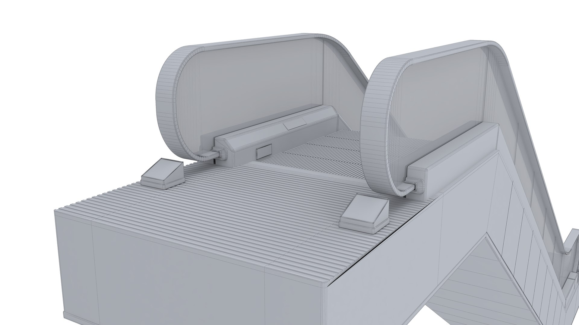 Escalator Model - TurboSquid 2214823