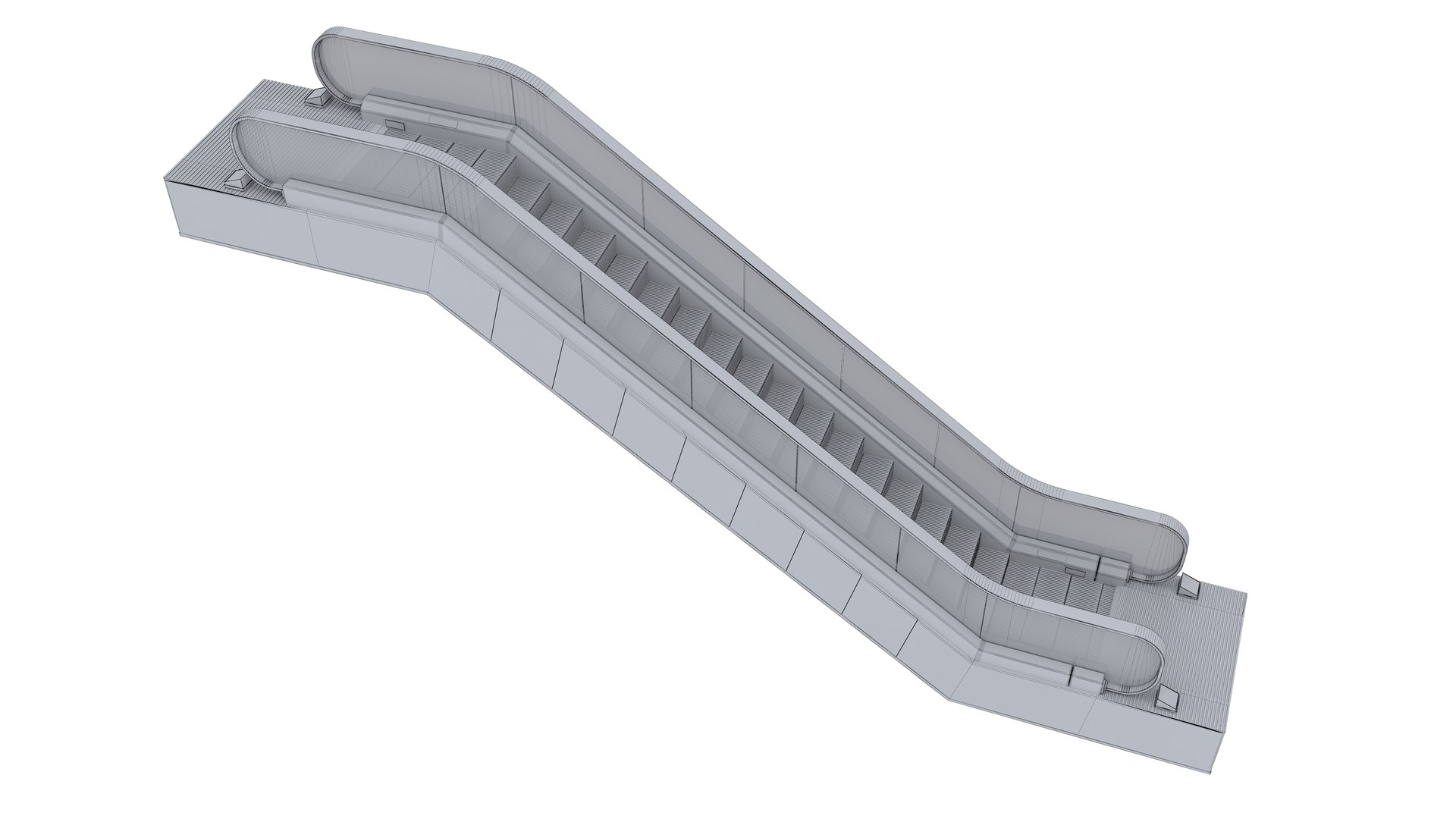 Escalator Model - TurboSquid 2214823