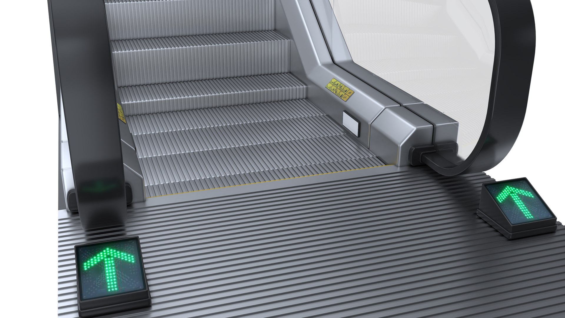 Escalator Model - TurboSquid 2214823