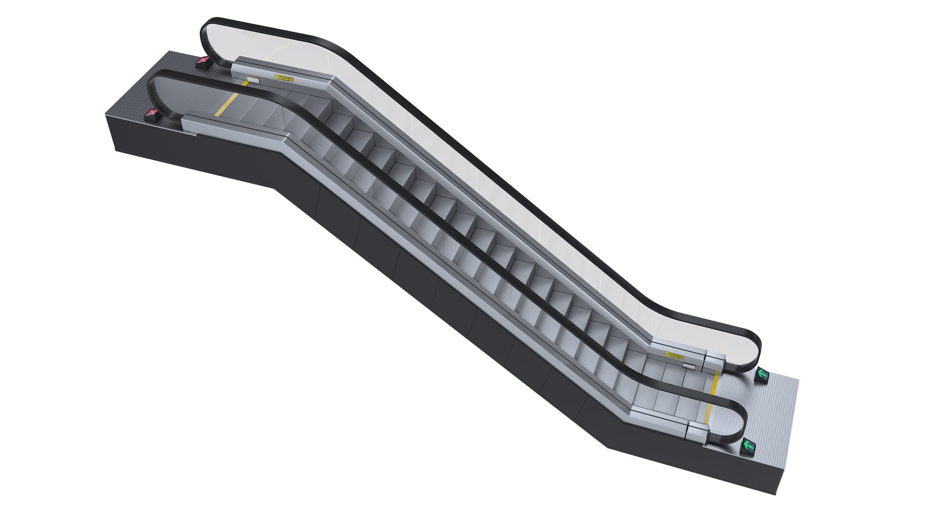 Escalator Model - TurboSquid 2214823