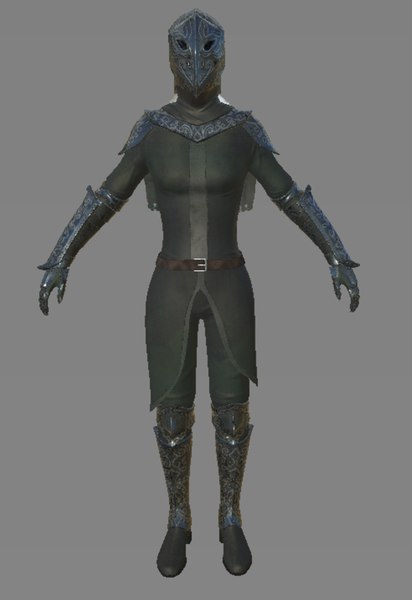 3D Corrupted knight low-poly - TurboSquid 1809811