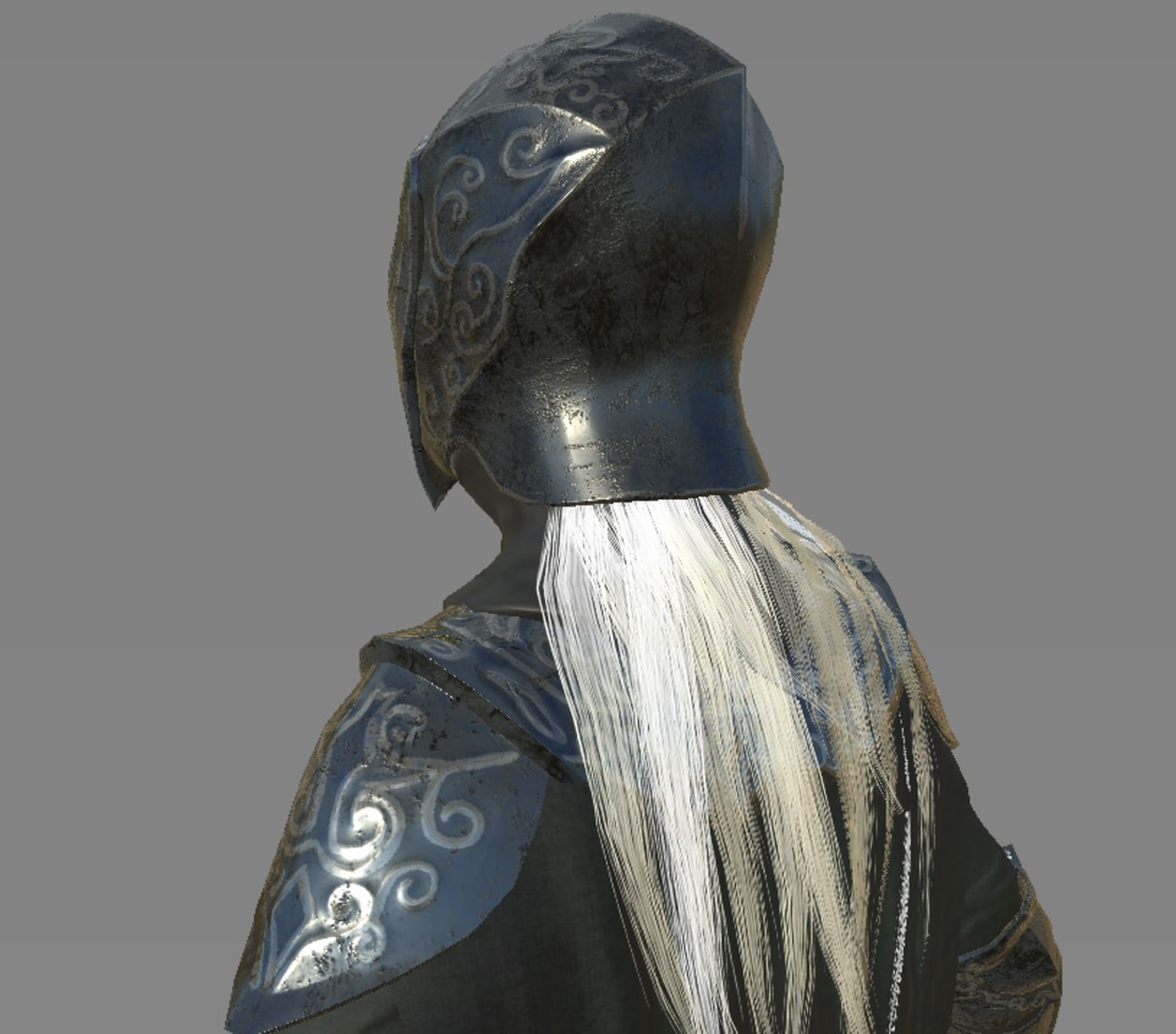 3D Raven Knight Low-poly - TurboSquid 1790930