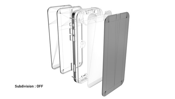 3D Apple iPhone 13 Midnight Pro Scene model - TurboSquid 1791742