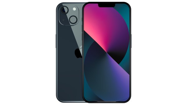 3D Apple iPhone 13 Midnight Pro Scene model - TurboSquid 1791742