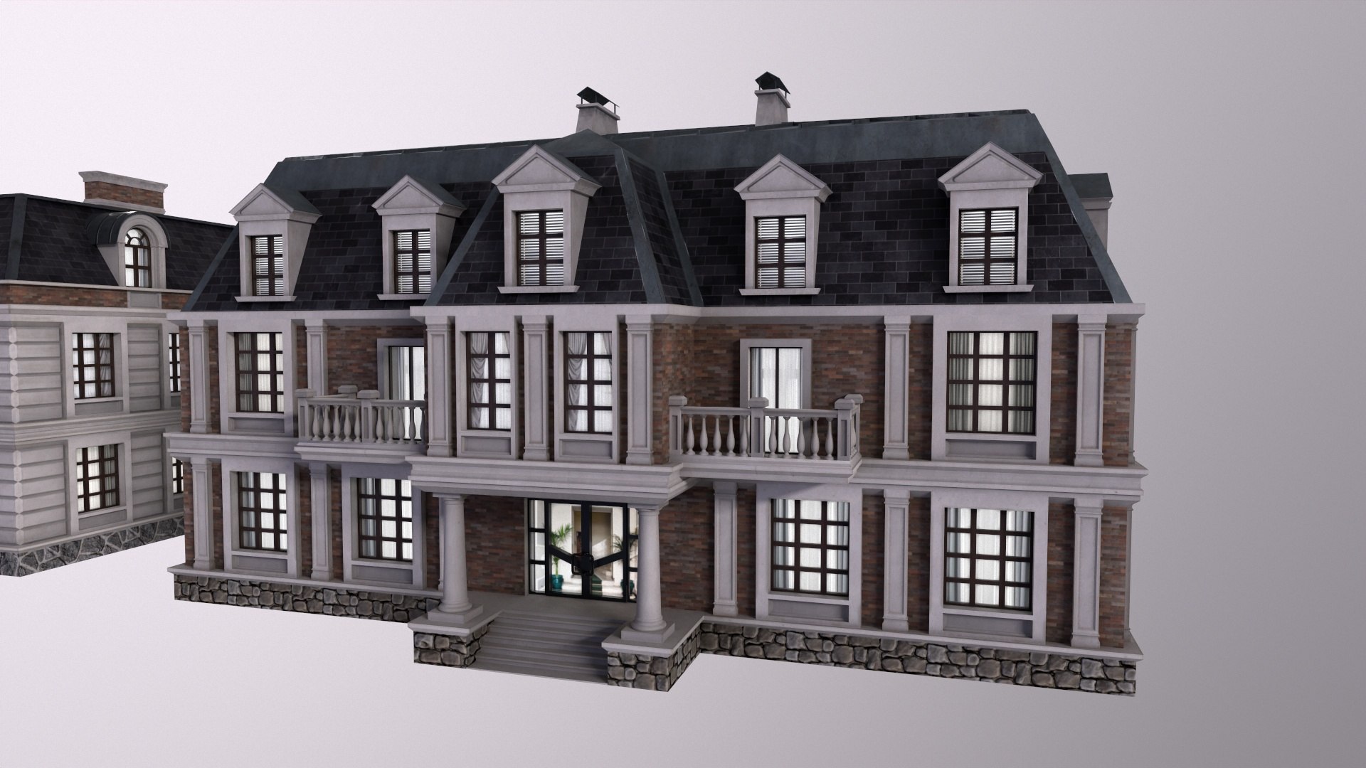 Architecture PBR City Buildings kitbash 3D model - TurboSquid 2015945