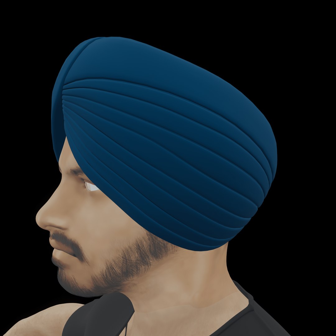 3D INDIAN SARDAR - TurboSquid 2129404