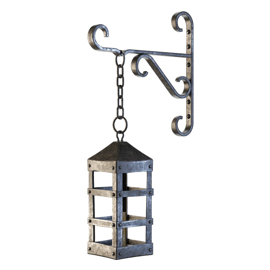 Medieval Metal Lantern 3D Model - TurboSquid 2229743