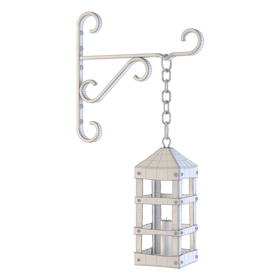 Medieval Metal Lantern 3D Model - TurboSquid 2229743