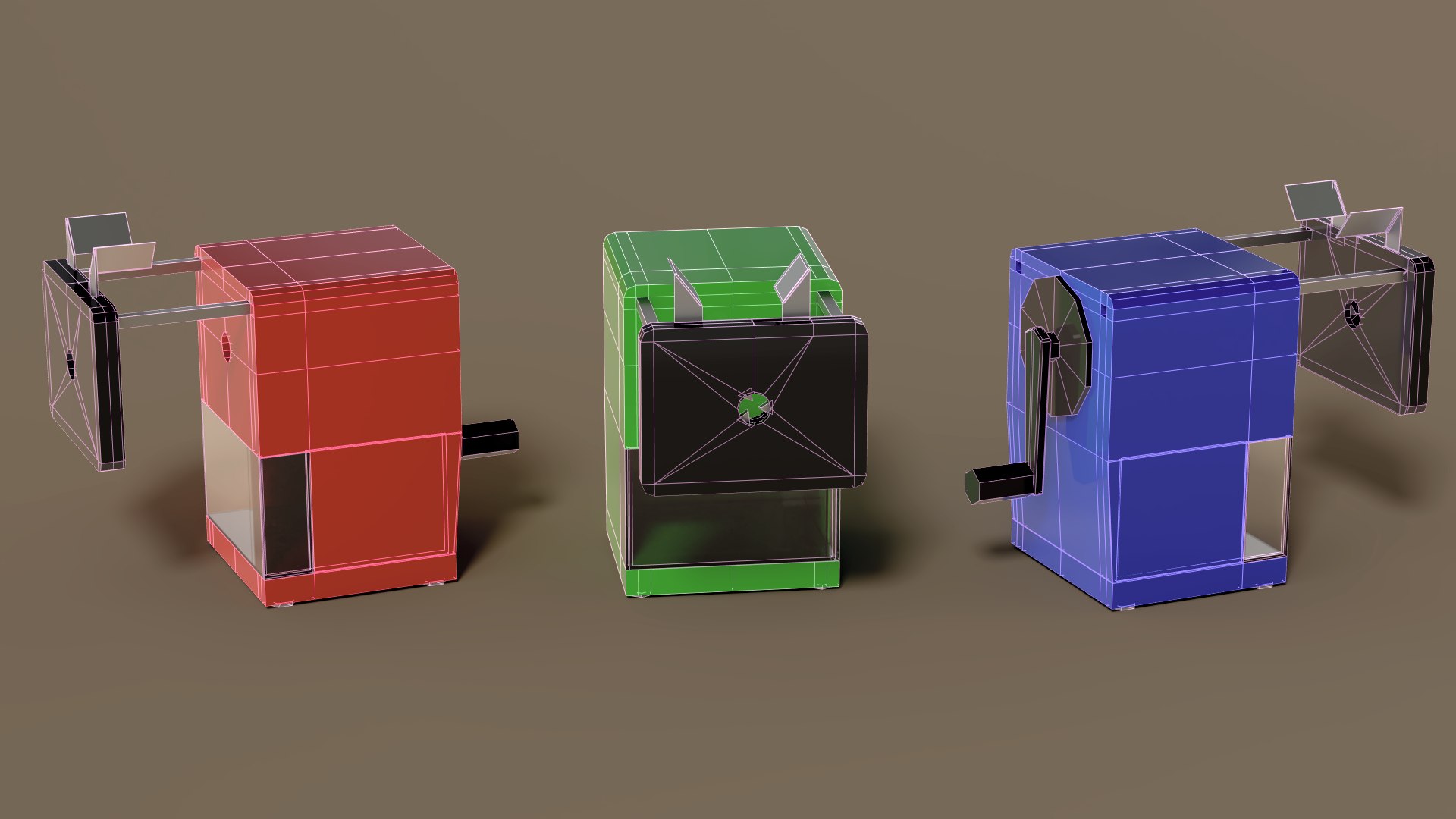 Pencil Sharpener 3D Model - TurboSquid 1307595