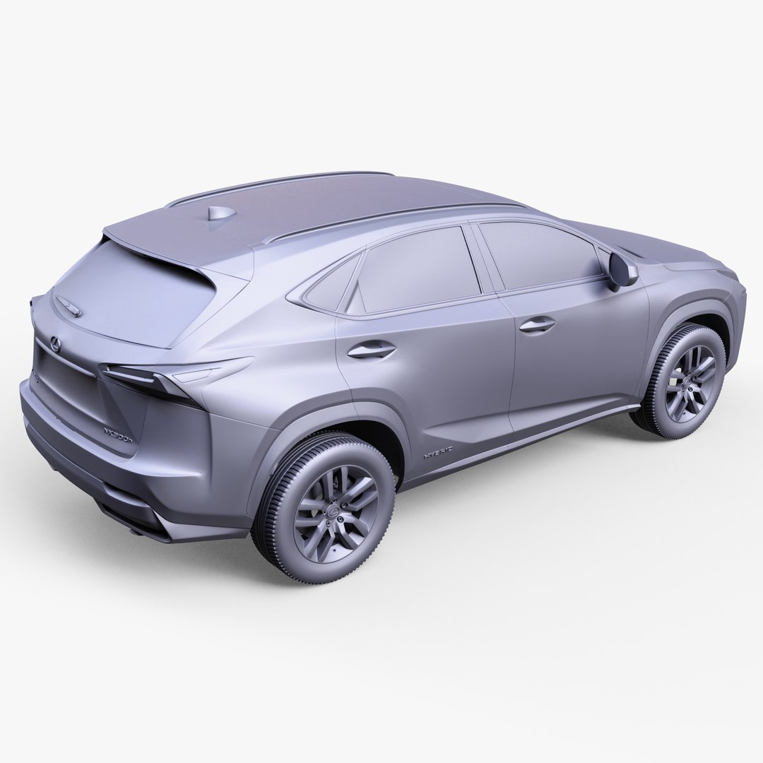 Lexus NX Hybrid 3D Model - TurboSquid 2190245