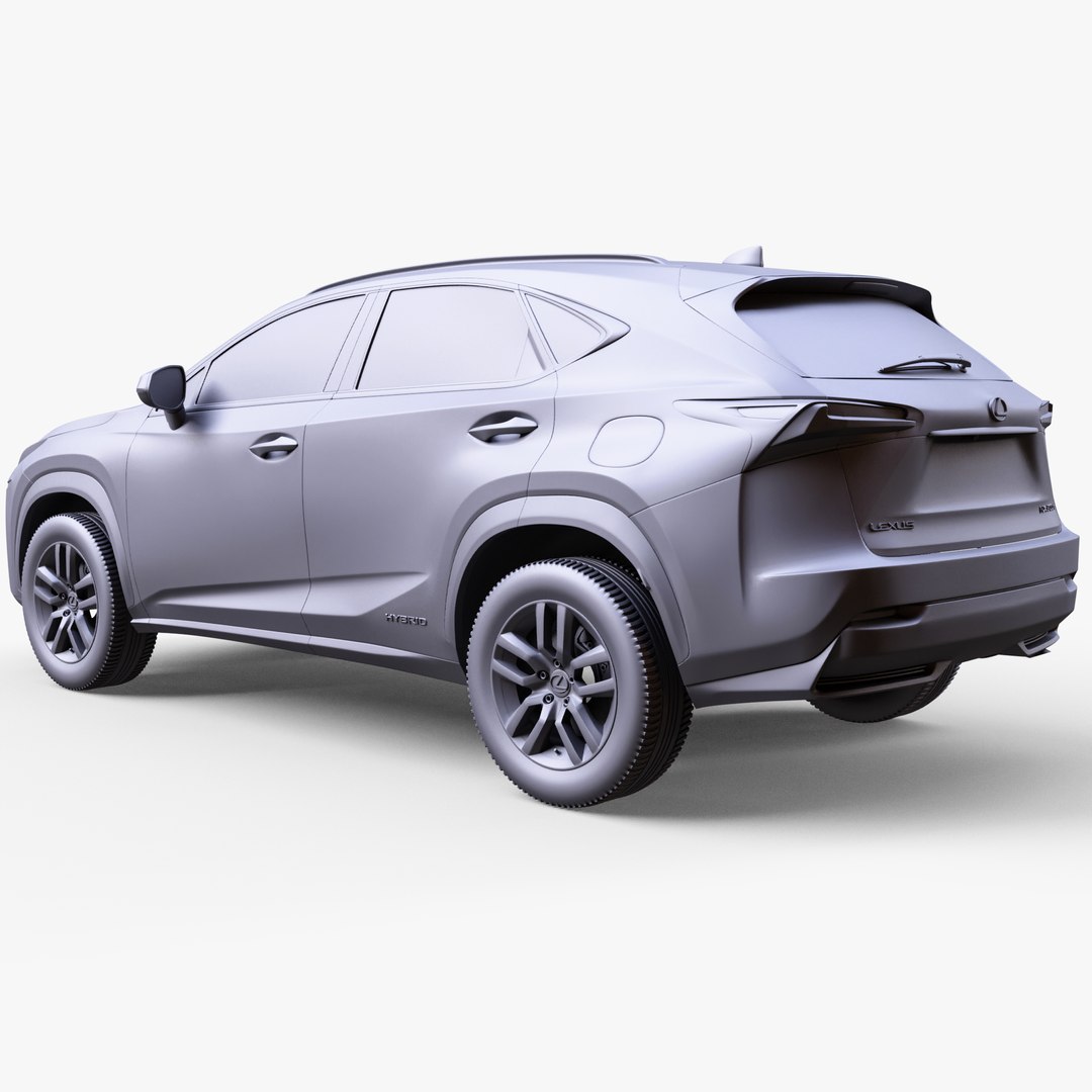 Lexus NX Hybrid 3D Model - TurboSquid 2190245