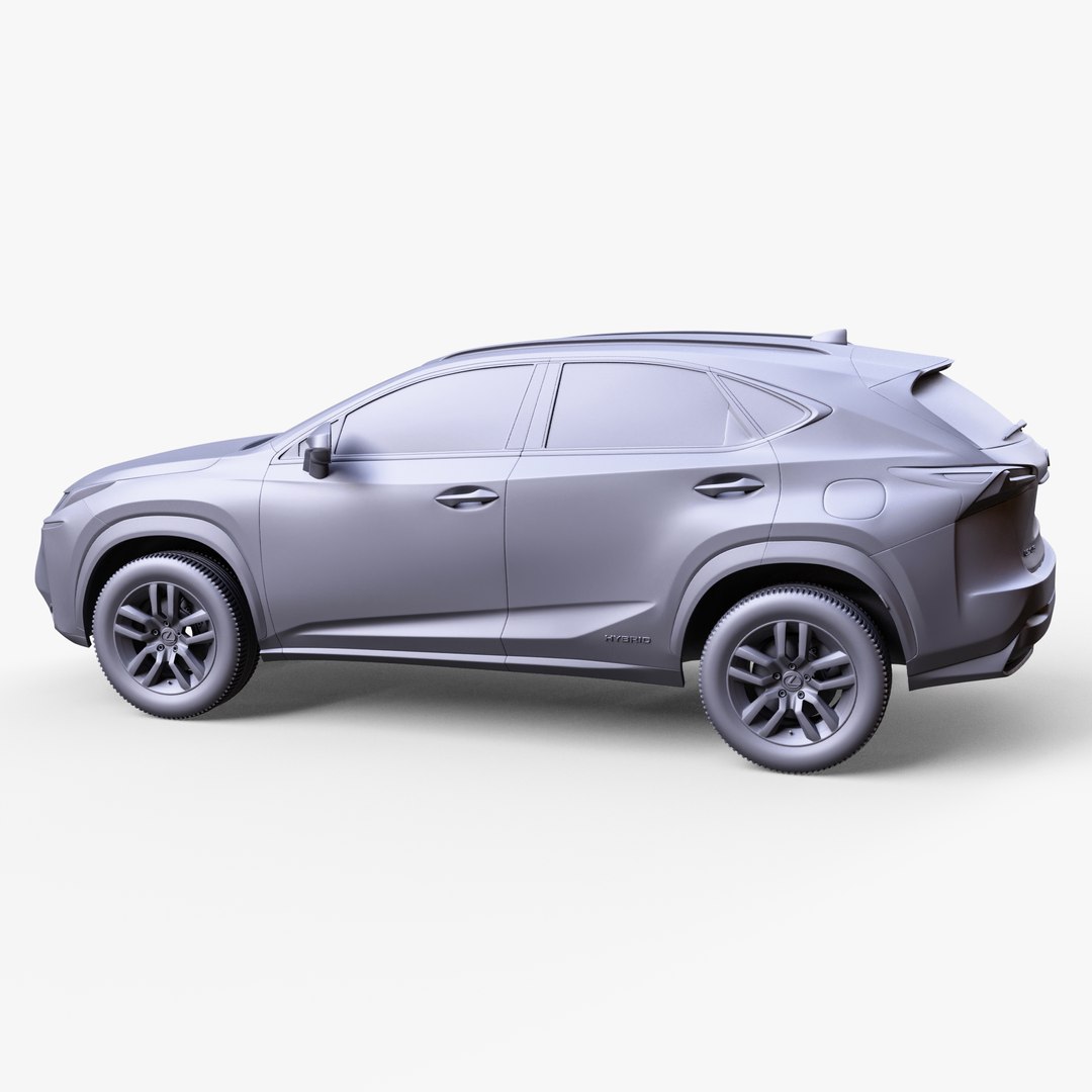 Lexus NX Hybrid 3D Model - TurboSquid 2190245