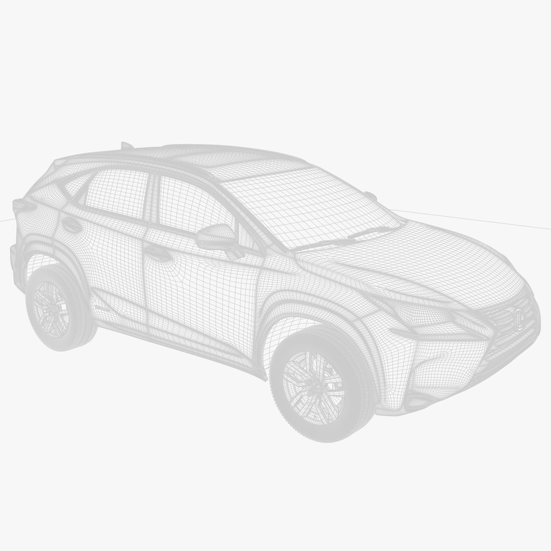 Lexus NX Hybrid 3D Model - TurboSquid 2190245