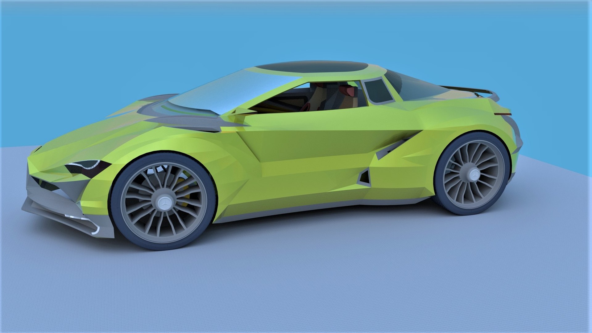 Auto automobile car 3D model - TurboSquid 1684876