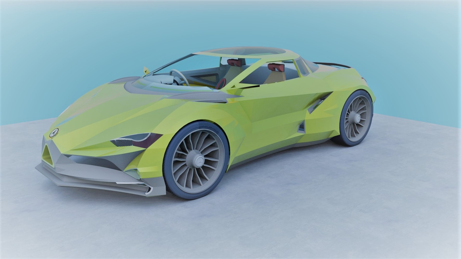 Auto automobile car 3D model - TurboSquid 1684876
