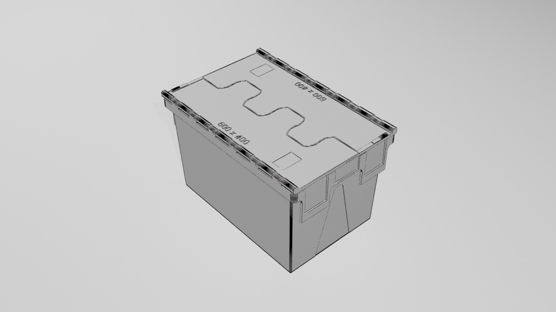 3d Plastic Storage Box
