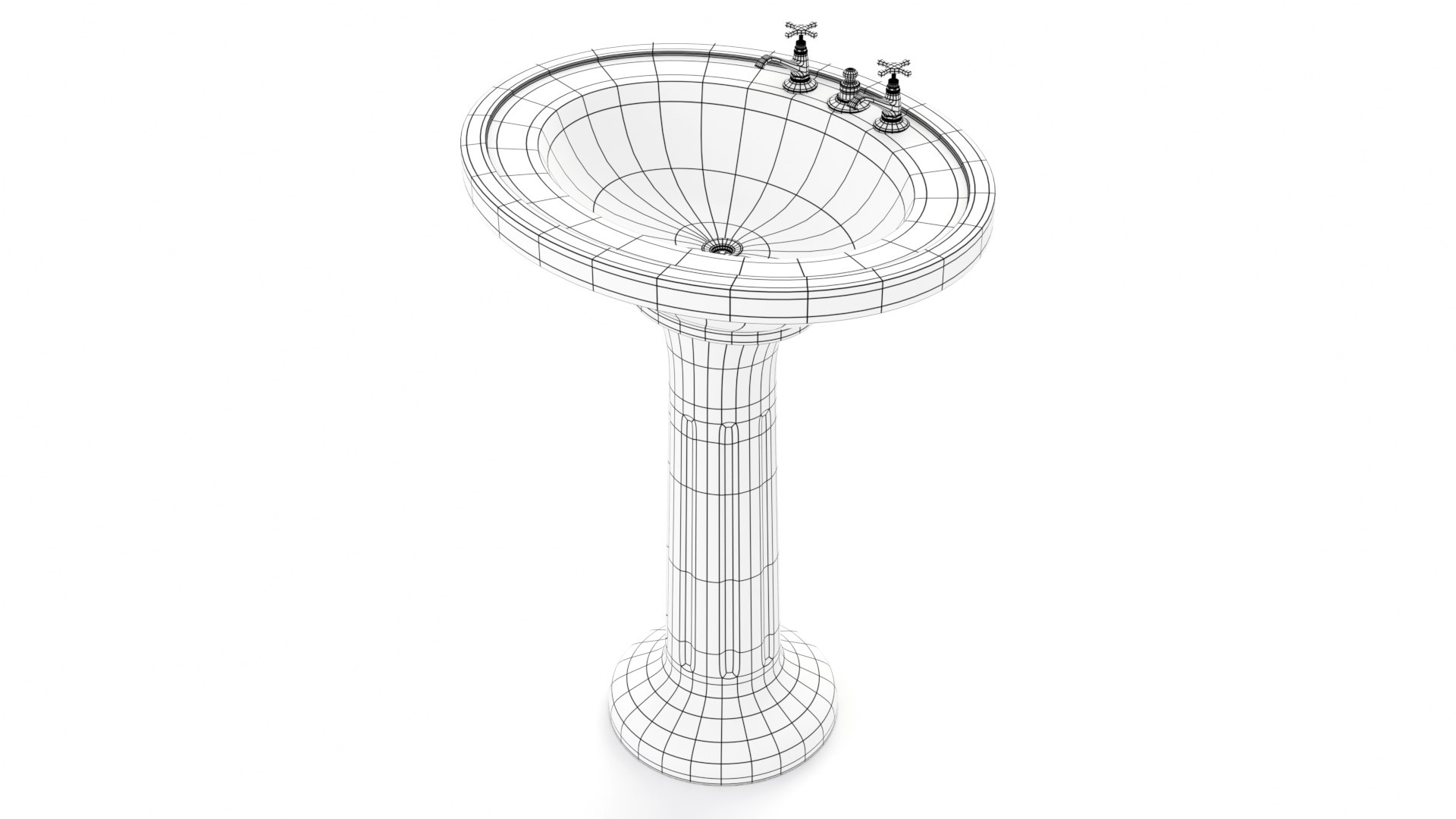 3D Bathroom Sink 01 - TurboSquid 2201826