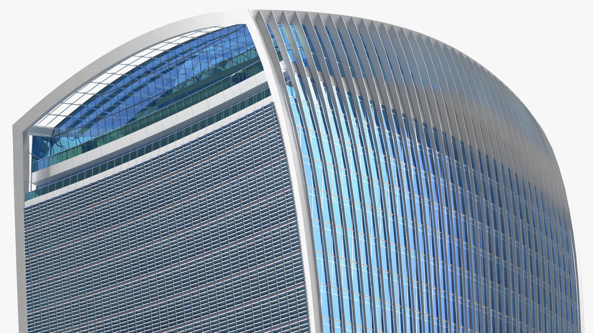3D Commercial Skyscraper 20 Fenchurch Street model - TurboSquid 1763459