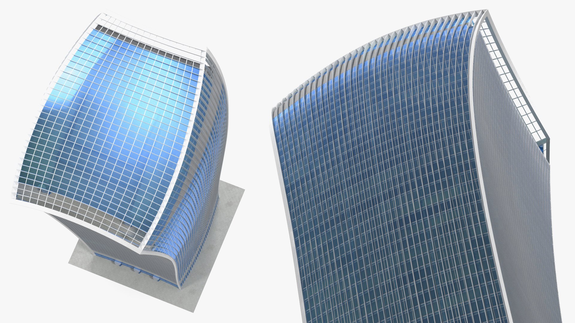 3D Commercial Skyscraper 20 Fenchurch Street model - TurboSquid 1763459