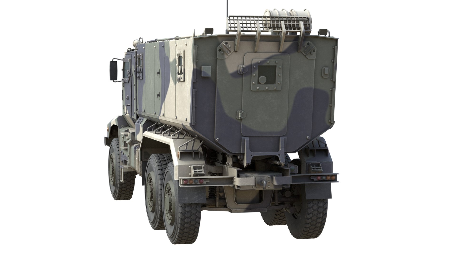 Ural Typhoon MRAP 63095 Camo 3D Model - TurboSquid 2280569