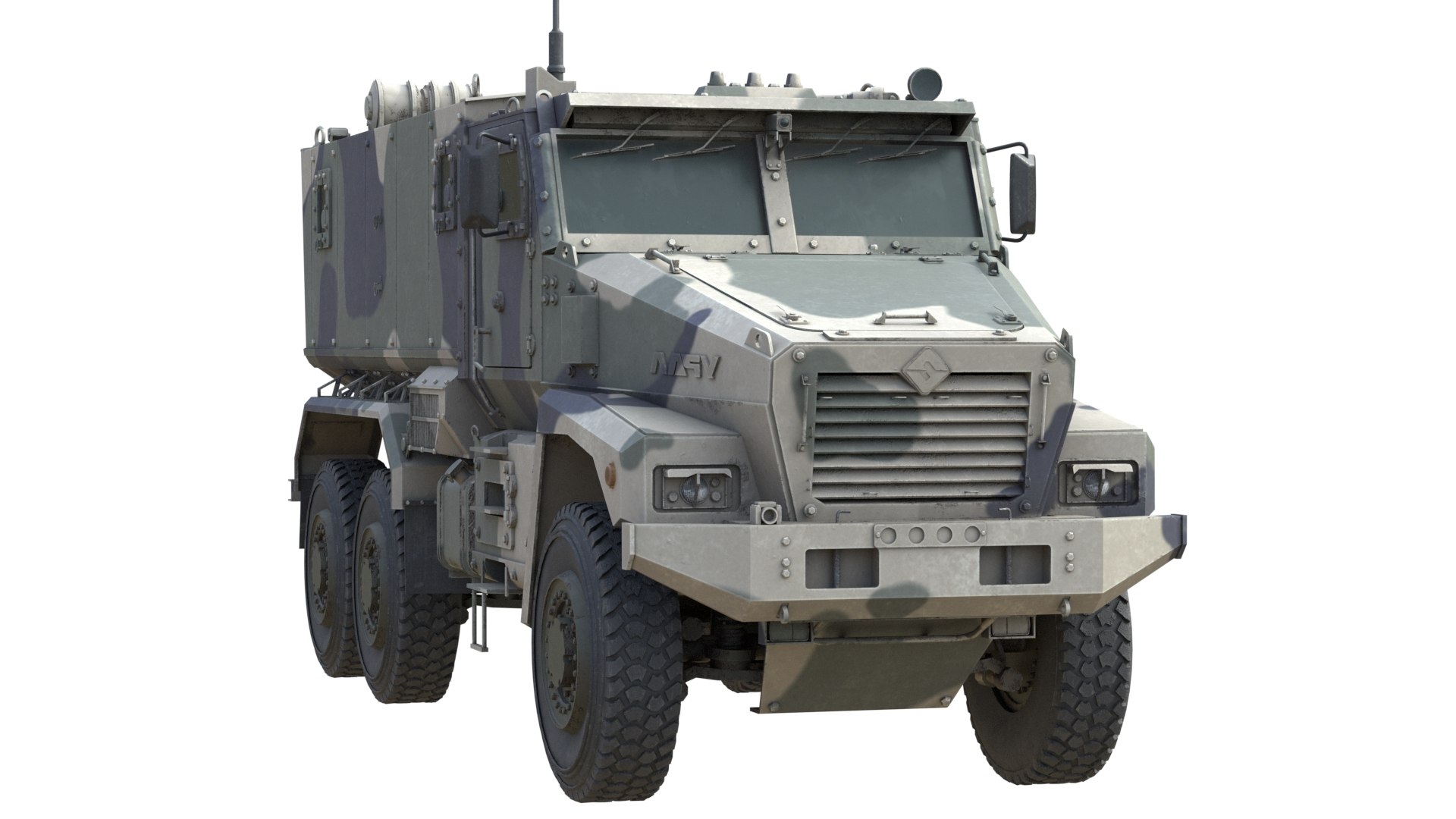 Ural Typhoon MRAP 63095 Camo 3D Model - TurboSquid 2280569