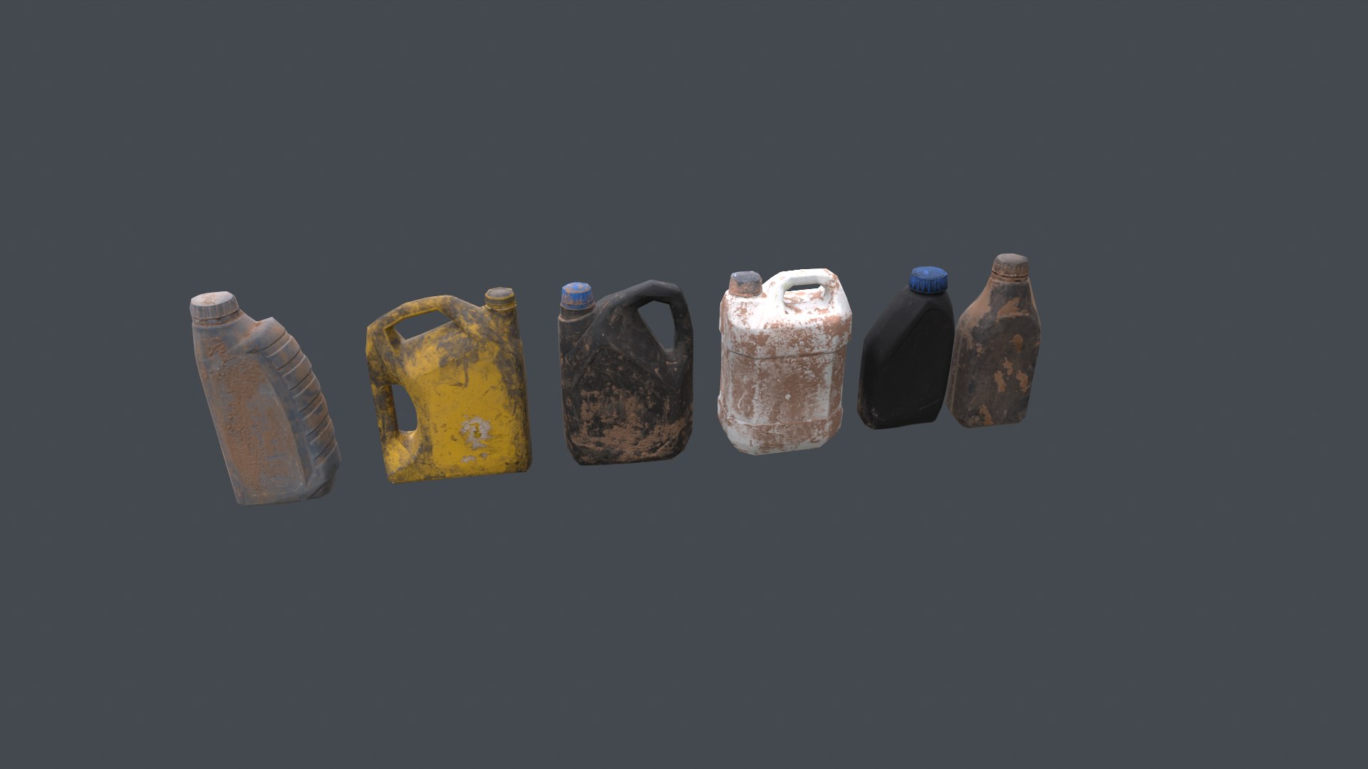 Car Oil Bottles 3D Model - TurboSquid 2366035