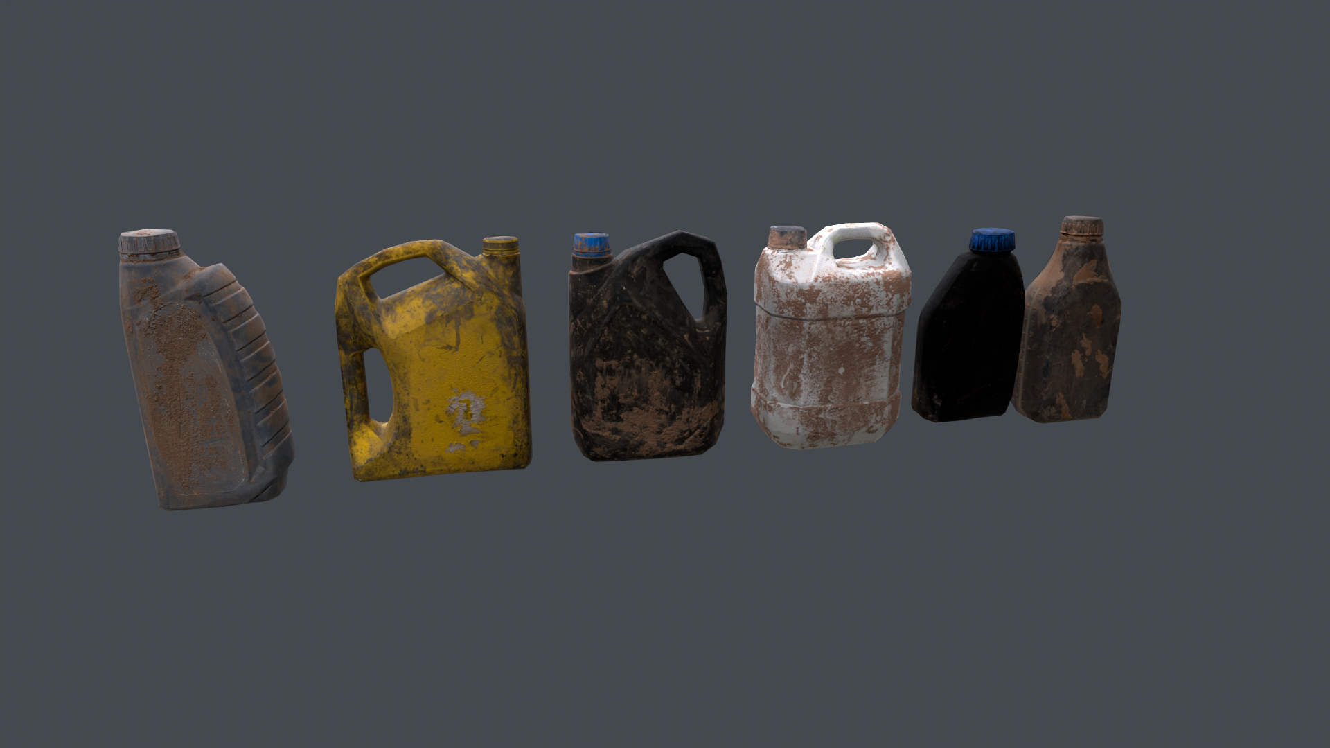 Car Oil Bottles 3D Model - TurboSquid 2366035