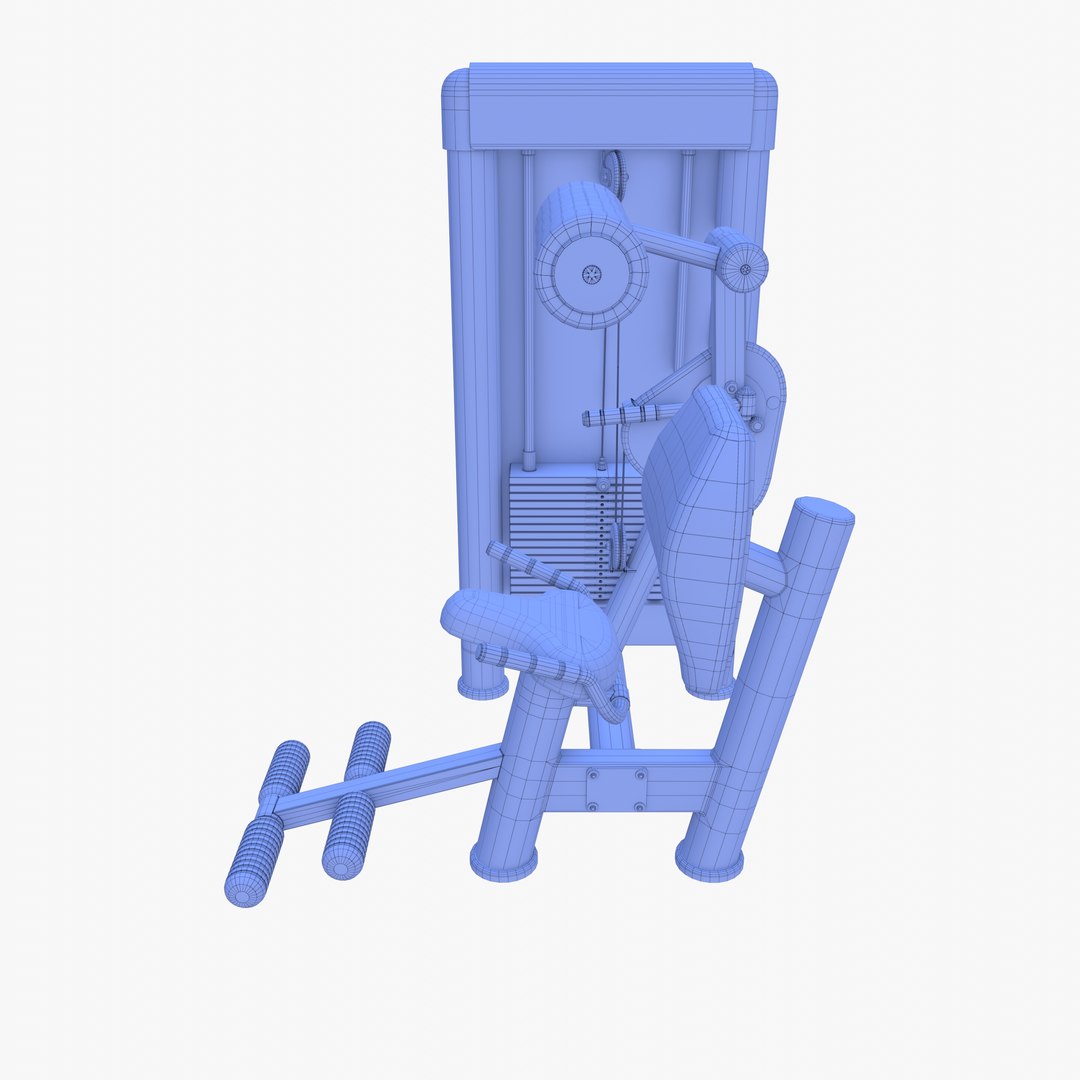 Lower Back Machine 3D Model - TurboSquid 2024982