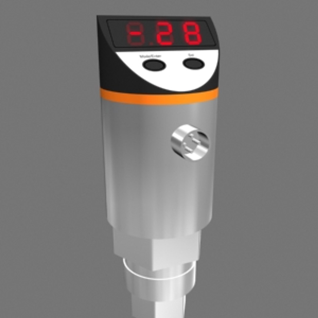 Ifm Pressure Switch 3d Model