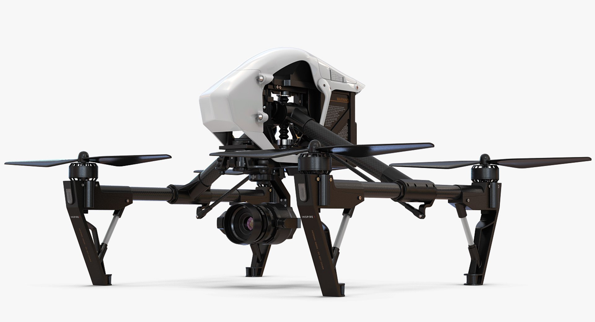 Dji Inspire 1 Pro 3D Model - TurboSquid 1179684
